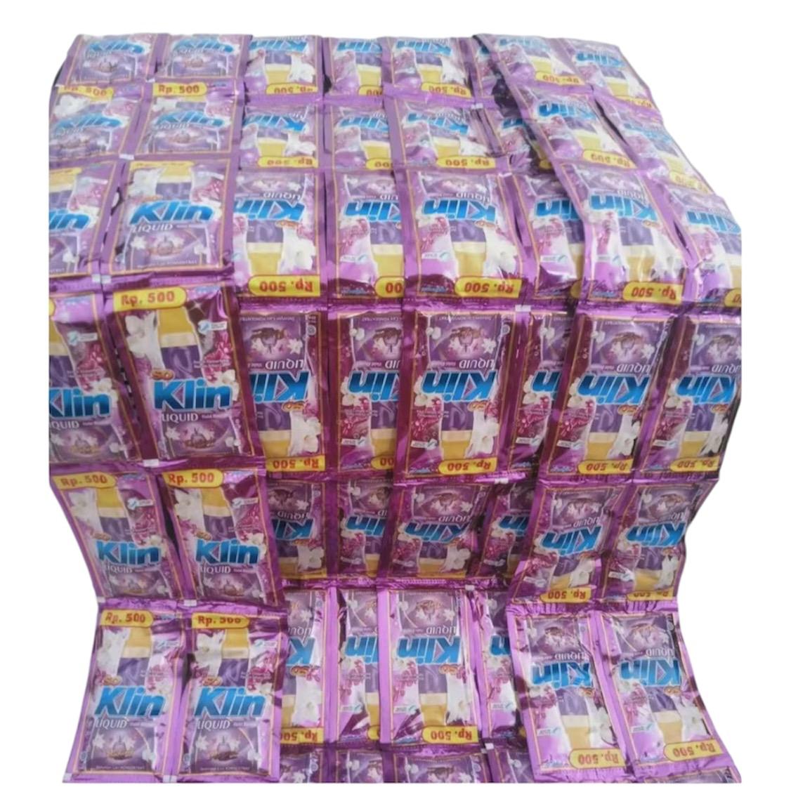 SoKlin Liquid Deterjen Cair - Sachet 12 PCS 20ml