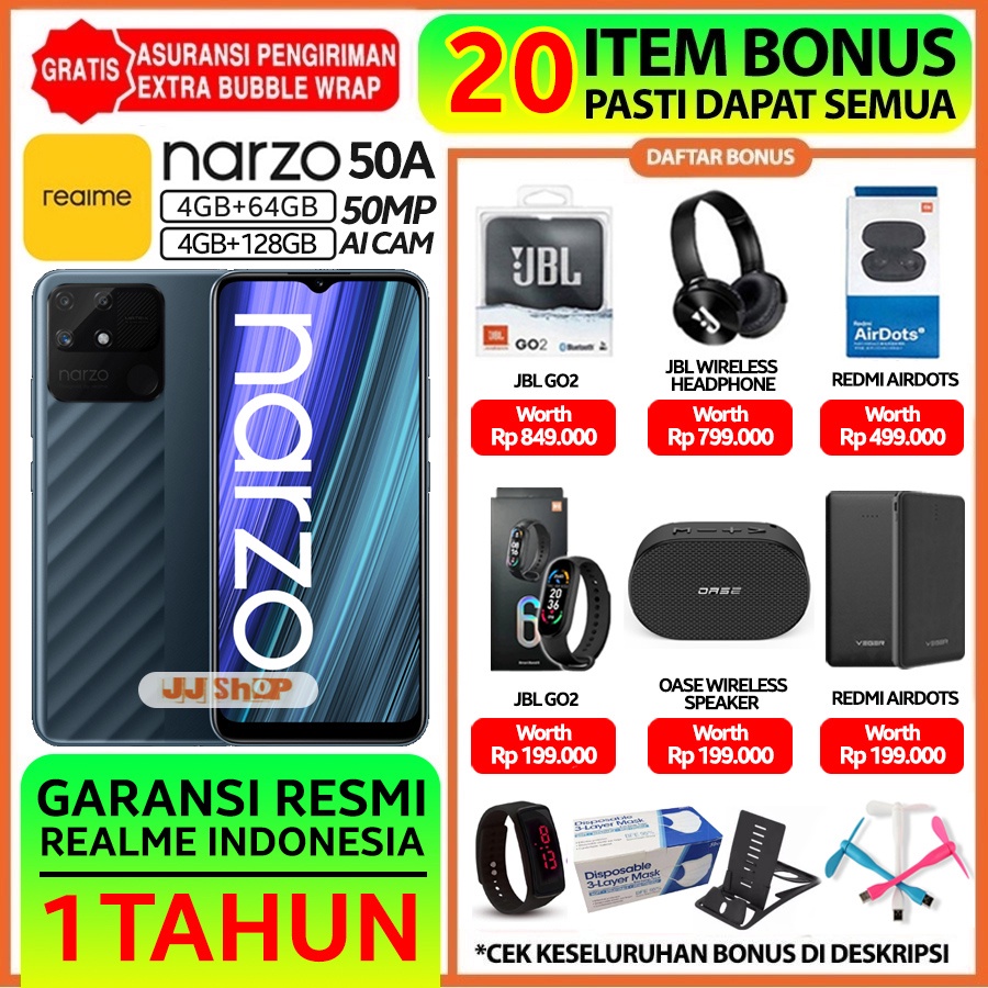 Realme Narzo 50A - Full phone specifications
