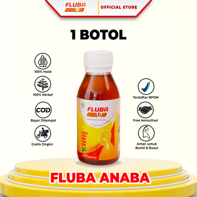 Fluba Anaba Madu Herbal 1 Botol - 130ml