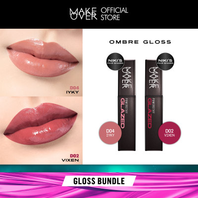 MAKE OVER GLOSS BUNDLE : Duo Glazed lock - The Glazed Bundle - Paket ...