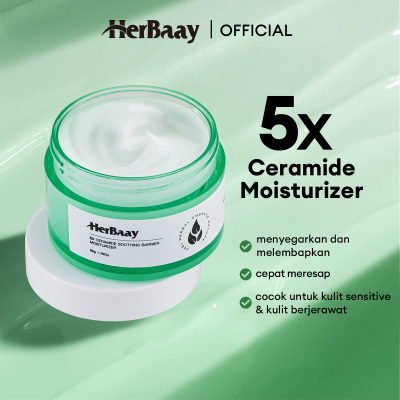 [Ready]HerBaay 5X Ceramide Soothing Barrier Moisturizer Centella ...