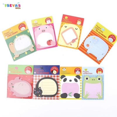 FR-A3 Sticky Notes Memo Motif Animal / Post It Note / Memo Note ...