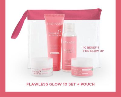 HANASUI SKINCARE Set | Flawless Glow 10 Set | Acne Treatment Series Set ...