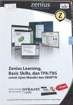 Zenius Learning CD SMA TPA dan TBS | Macam-Macam Produk Termurah Diskon
